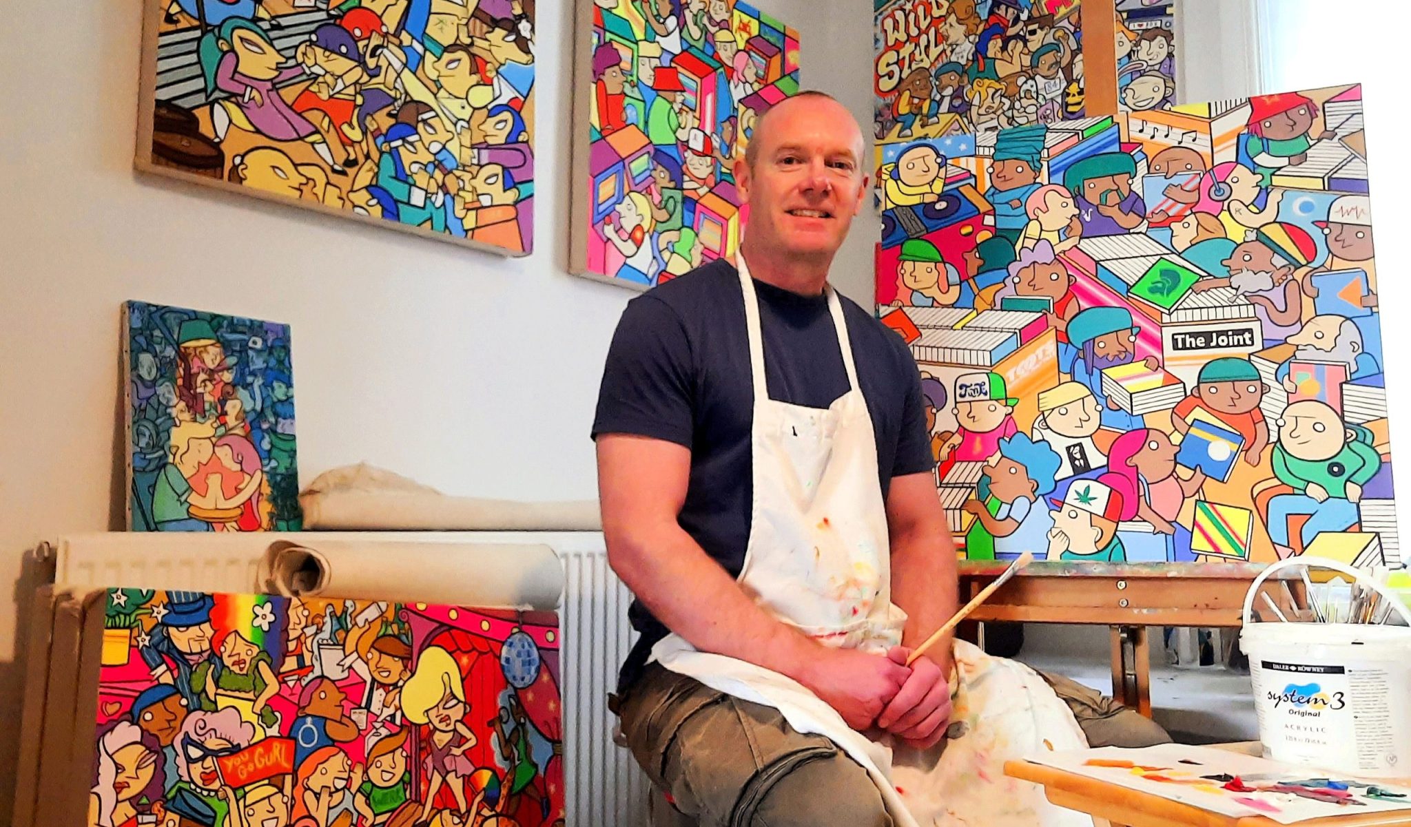 Darren Baxter Q+A – Scratching a Creative Itch - Little Van Gogh